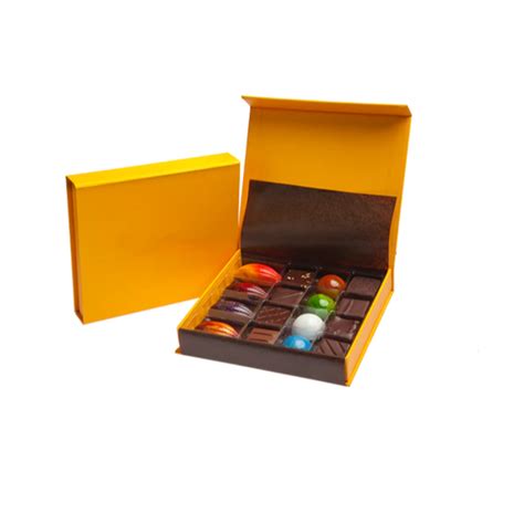 Luxury Rigid Cardboard Chocolate Packaging Magnetic Box