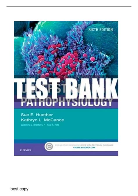 Test Bank Understanding Pathophysiology 6th Edition Understanding