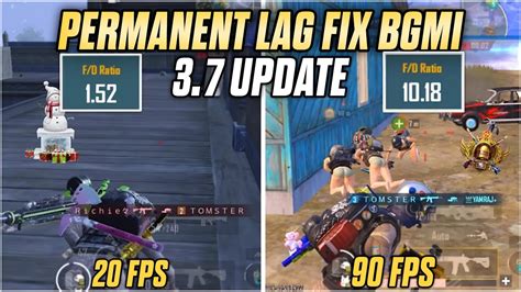 HOW TO LAG FIX IN BGMI UPDATE LAG FIX LOW END DEVICE