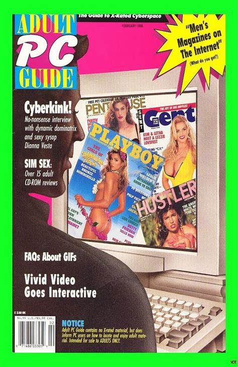 Adult PC Guide February 1996 Magazine Back Issue Adult PC Guide WonderClub