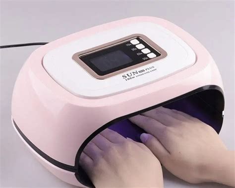 Лампа для маникюра Sun H6 Plus 108 Вт Розовая фото отзывы характеристики в интернет