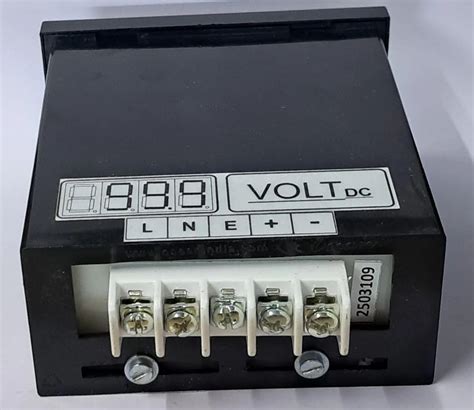 Digital Voltmeter At ₹ 650piece Digital Voltmeter In Mumbai Id