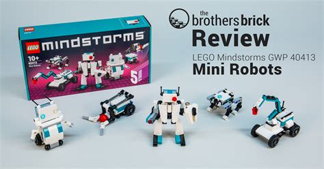 Lego Mindstorms 40413 Mini Robots T With Purchase Set Review The