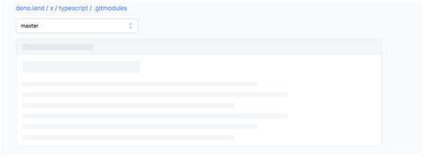 Unnecessary Empty File Residing In The Repo Causing Issues To Deno