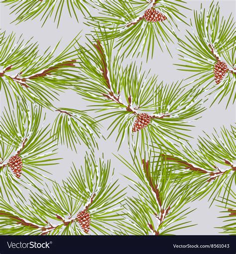 Snow Pine Tree Texture