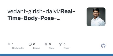 GitHub Vedant Girish Dalvi Real Time Body Pose Classification Using Deep Learning In