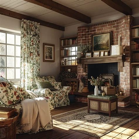 One Room Cottage Interior