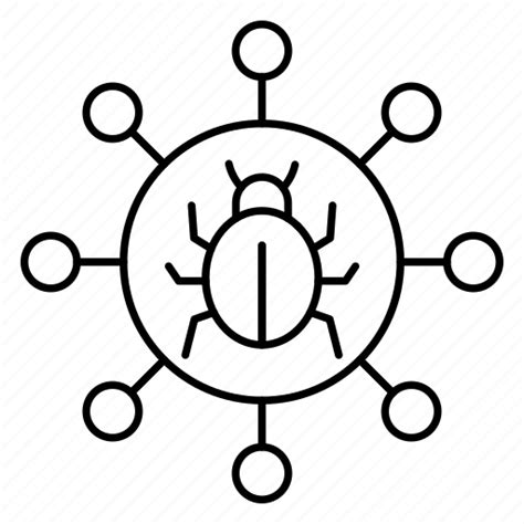 Bug Malware Virus Malicious Insect Icon Download On Iconfinder