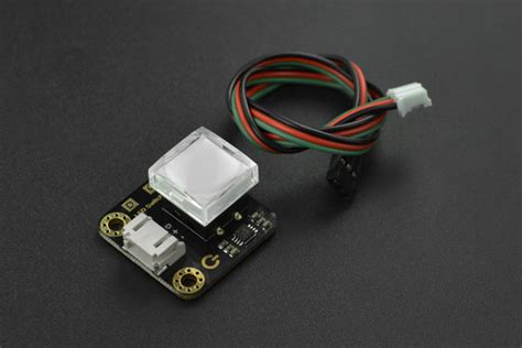 gravity led self lock switch button for arduino micro bit yellow