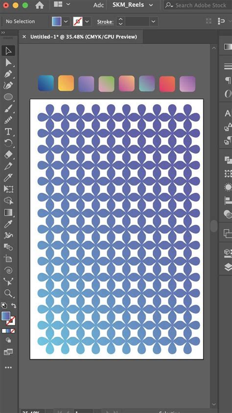 Pattern Making With Basic Forms In Adobe Illustrator Artofit