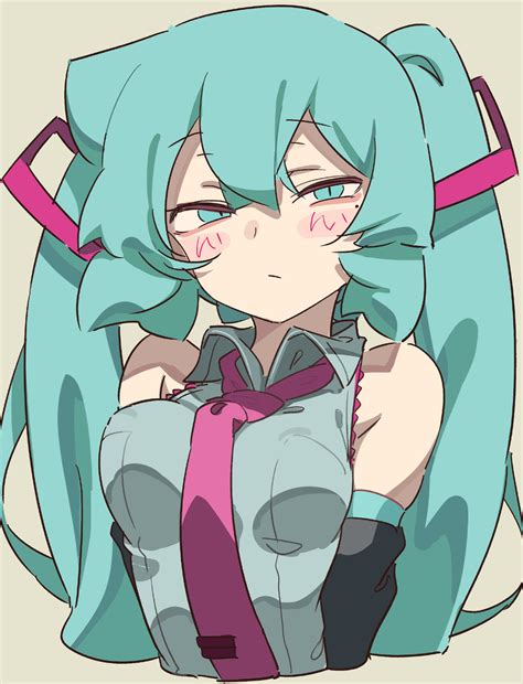 Hatsune Miku Vocaloid Drawn By Abmayo Danbooru