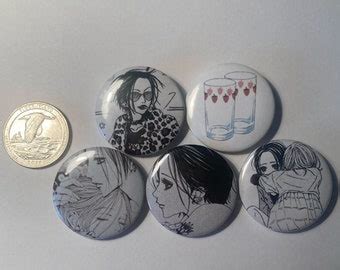 Nana Button Pin Set Of Blast Badge Pins Trapnest Pins Nana Anime Pins Cute Kawaii