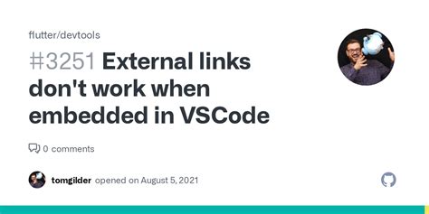 external links don t work when embedded in vscode · issue 3251