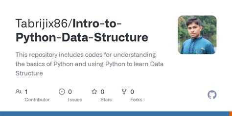 GitHub Tabrijix Intro To Python Data Structure This Repository Includes Codes For