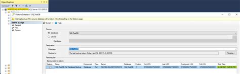 Ssms Restore Cannot Find The Newest Backup Microsoft Qanda