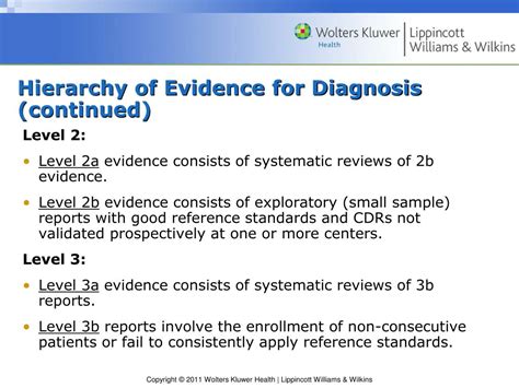 Ppt Chapter 7 The Hierarchy Of Evidence Powerpoint Presentation Free