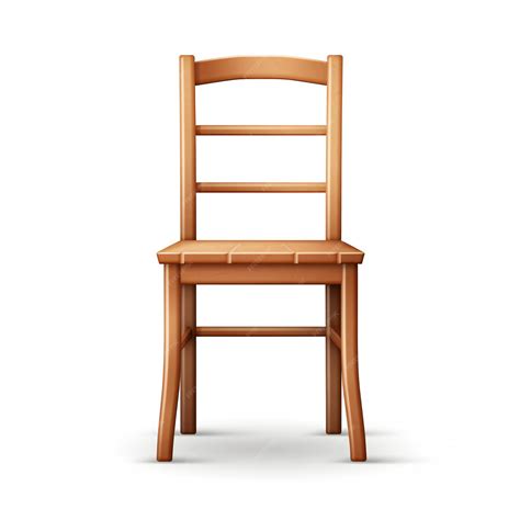 Premium Photo Wooden Chair Isolated On White Background