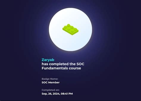 Zaryab Ahmed On Linkedin Cybersecurity Socanalyst Letsdefend Learningjourney Practicalskills