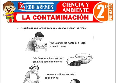 La Contaminación Para Segundo De Primaria Fichas Gratis 📚