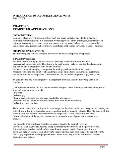 3 computer application pdf computer network outsourcing