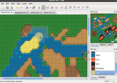 دانلود Tiled Map Editor 134 برنامه طراحی نقشه برای بازی ویندوز