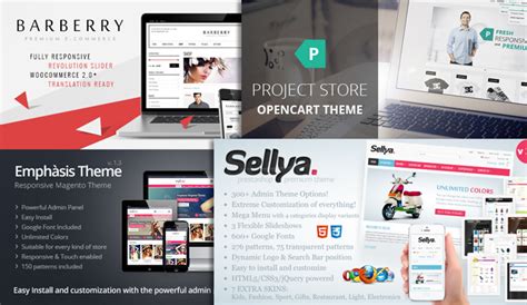 4 Template E Commerce Themeforest In Offerta A Soli 20 Upcreative