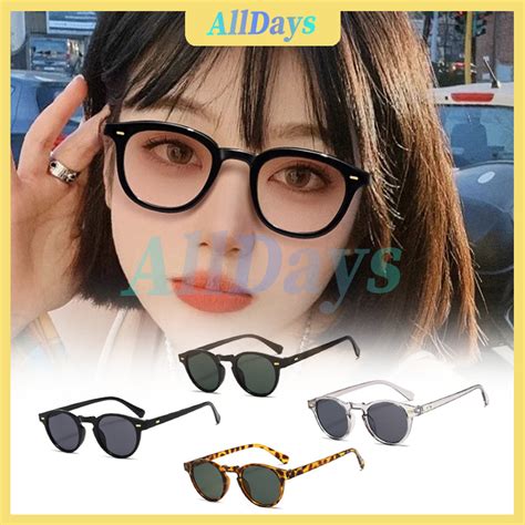 Jual Kacamata Hitam Wanita Retro Kacamata Hitam Cowo Cewe Unisex