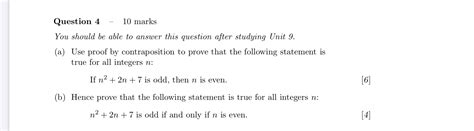 solved question 4 10 marks you should be able to answer this