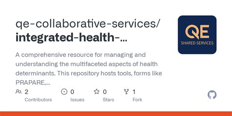 github qe collaborative services integrated health determinants a