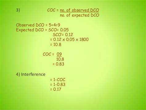 interference