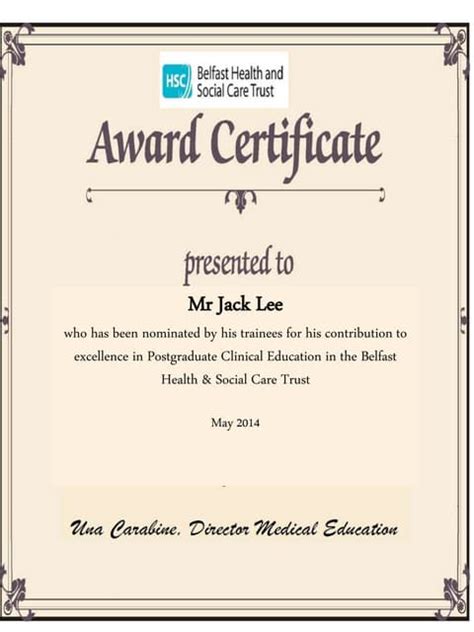 Educator Certificate Jlee Pptx
