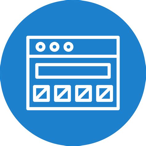 Ui Wireframe Vector Icon Design 16431017 Vector Art At Vecteezy