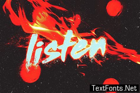 Halftone Text Effect Xwm893x