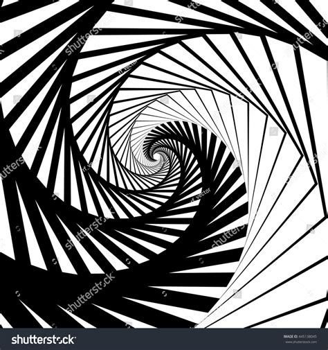 Abstract Backgroundpattern Spirally Vortex Effect Abstract Stock Illustration 445138045
