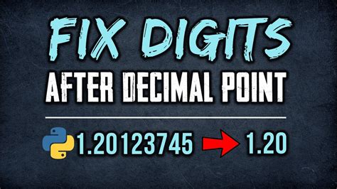 how to fix digits after decimal point in python bangla tutorial youtube