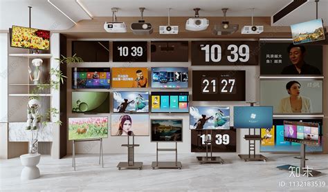 电视3d模型下载【id 1132183539】 知末3d模型网