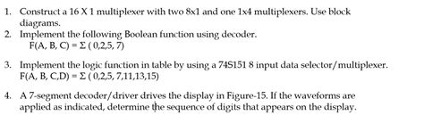 Multiplexer What Notation Is This Booleanlogic Function