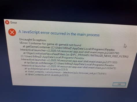 I Opened My Game In Debug Mode And This Message Showed Up What Do I Do
