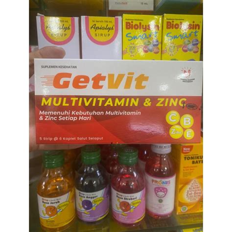 Jual Getvit Multivitamin Shopee Indonesia