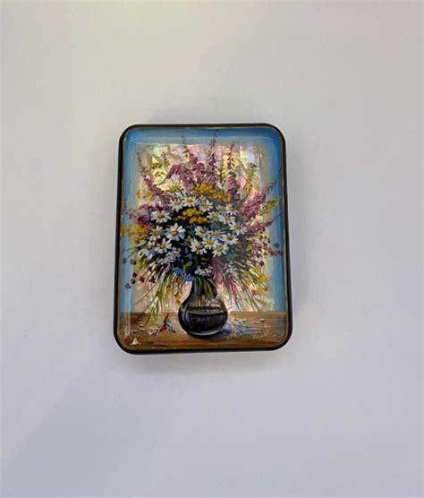 Классическая шкатулка Универсальная Русская Лаковая Миниатюра Ручная работа 1 шт купить по