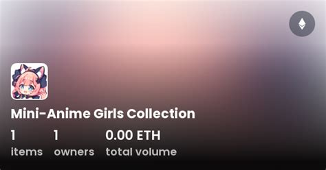 Mini Anime Girls Collection Collection Opensea