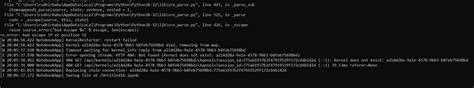 Kernel Error In Jupyter Notebook · Issue 4909 · Jupyternotebook · Github