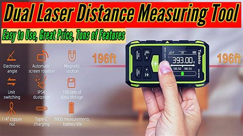 Best Dual Laser Distance Measuring Tool Double The Lasers For Same Price As A Single Laser