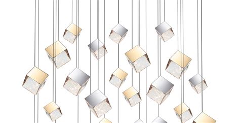 Beam Pendant Light Rectangular Canopy 25x Pyrite 4x Beam