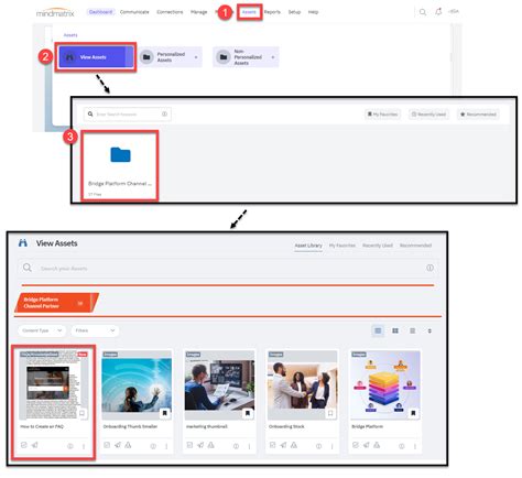 how do i add faq knowledgebase templates to the view assets page