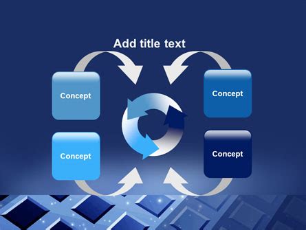 Blue Lattice Presentation Template For PowerPoint And Keynote PPT Star