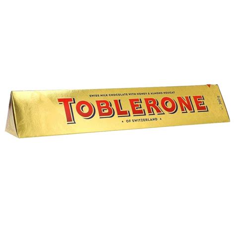 Toblerone Swiss Milk Chocolate With Honey Almond Nougat Pouch G Gm Amazon In