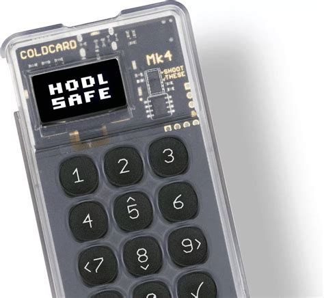 Coldcard Air Gapped Bitcoin Wallet