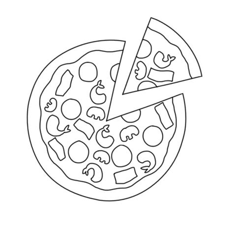 토핑 팡팡 피자 손그림 일러스트 그리기 네이버 블로그