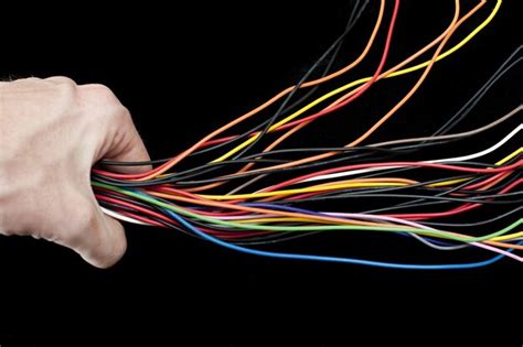 Premium Photo Streamlining Multiple Wires